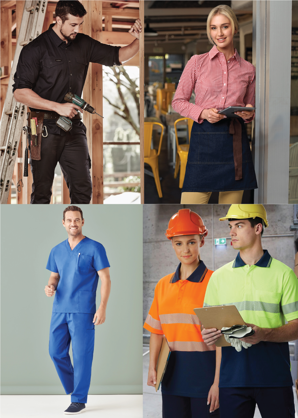 Men's & Women's Workwear | Jackets, Polos, Shorts, Hoodies | Workwear ...