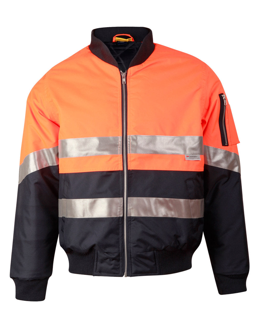 AIW SW16A Hi-Vis TWO TONE FLYING JACKET - Workwear Australia Online