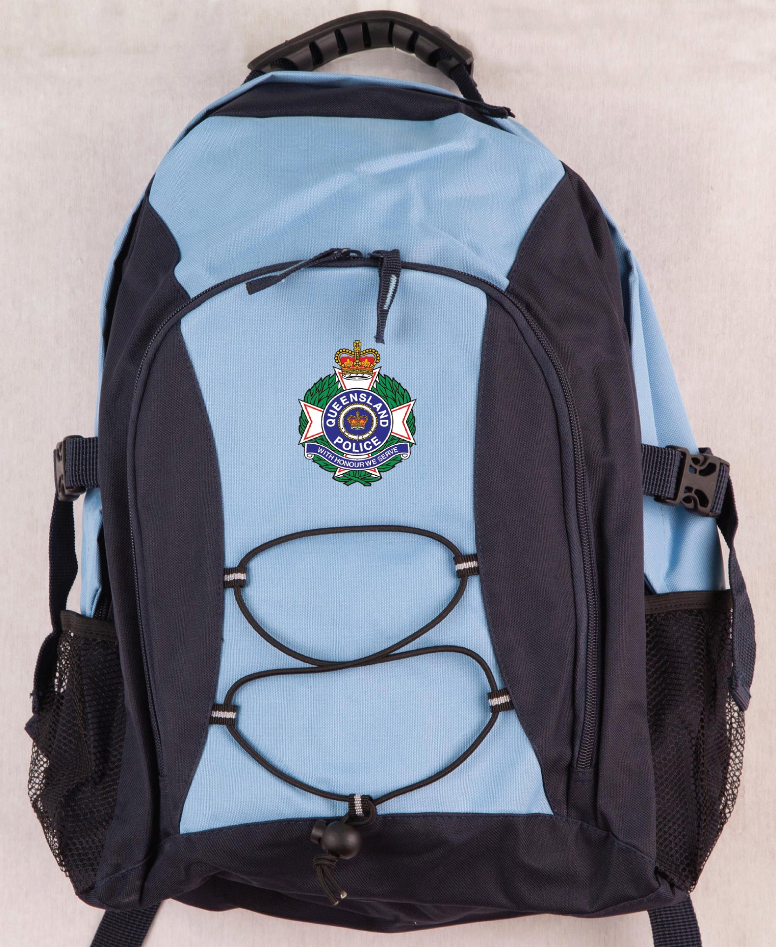 QLD Police - Backpack - Navy/Skyblue - Workwear Australia Online